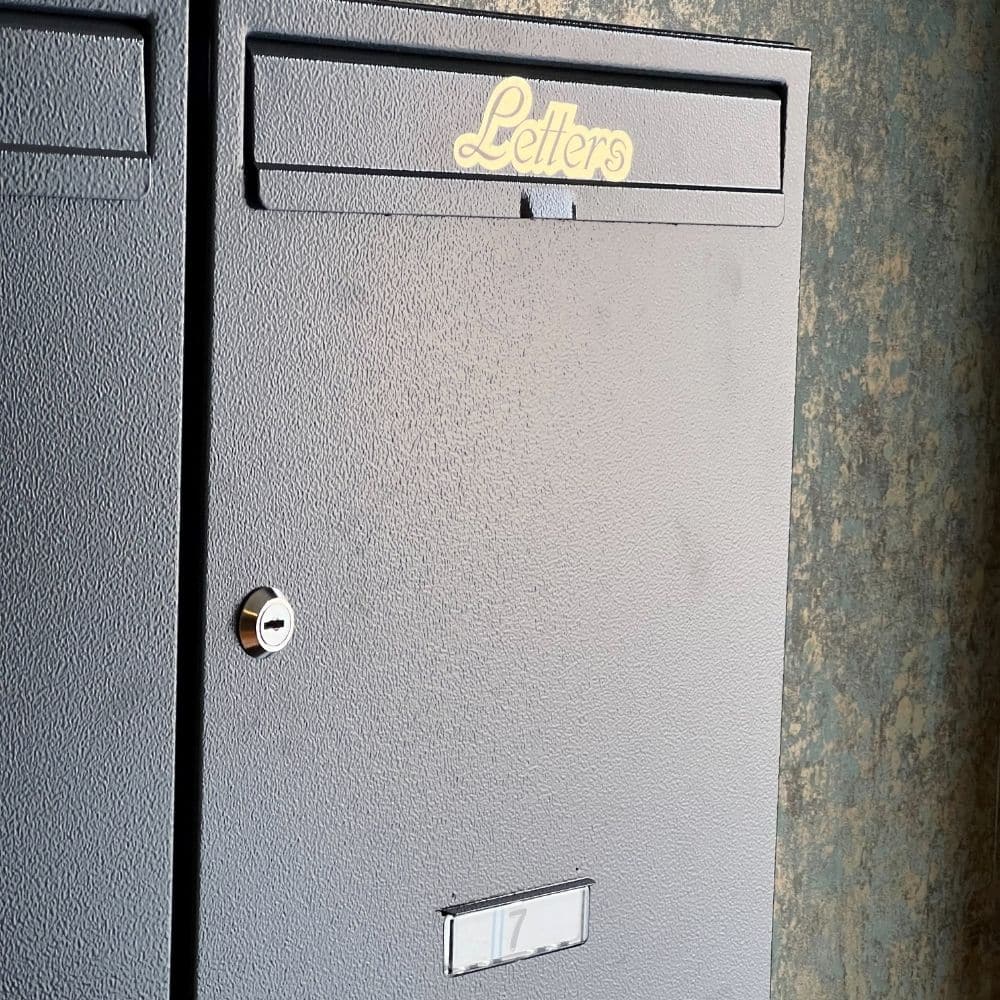 Communal Post Box Internal and External Lockable - Urban Easy W5 | Post ...