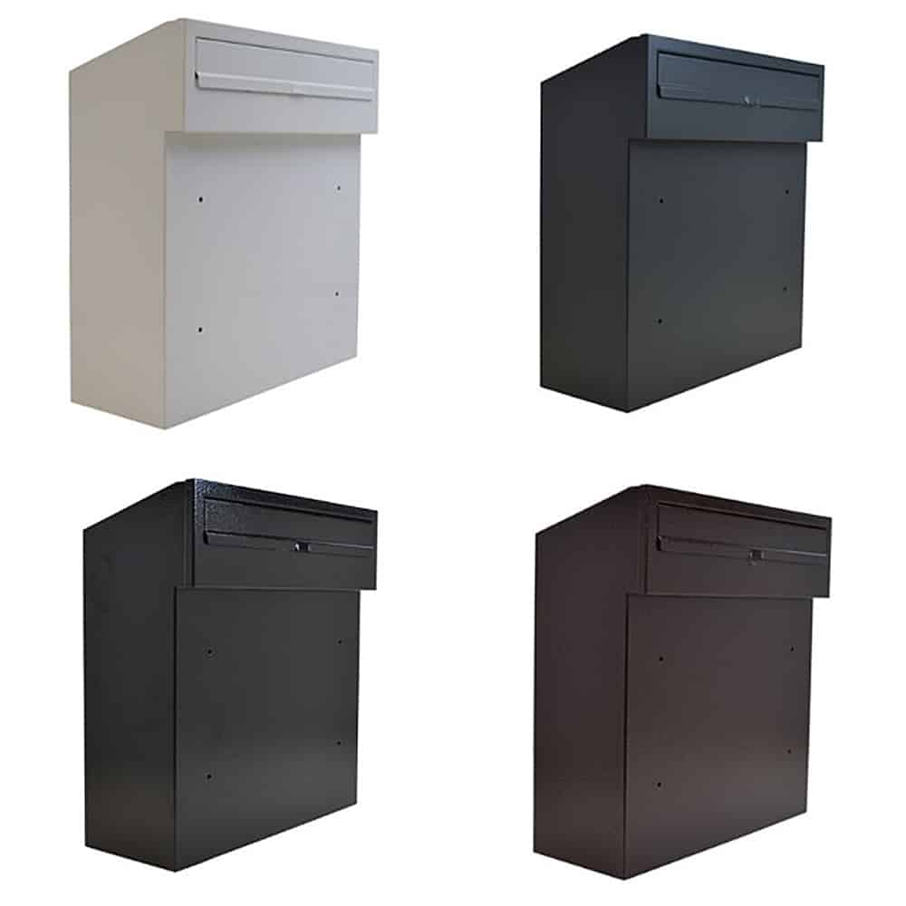 Gate Post Box | Individual Rear Access Letterboxes | Letterbox4you