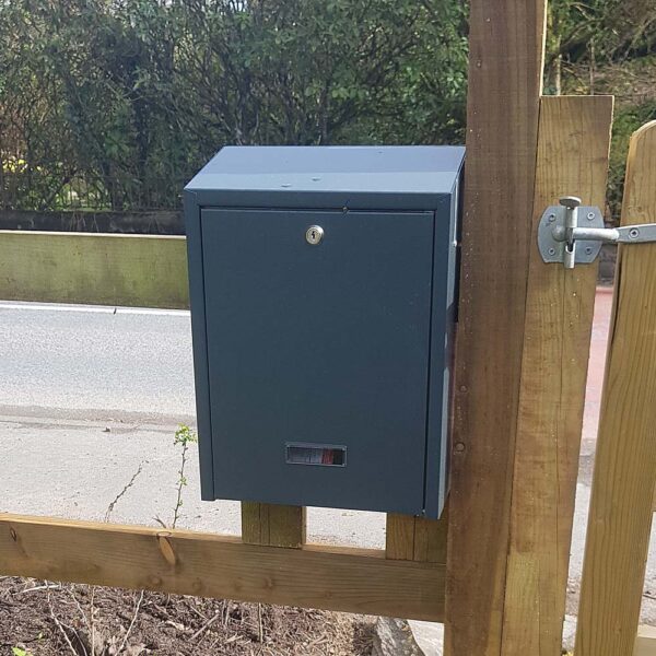 Gatehouse W3-1 Letterbox For Gates & Fences Rear Access | Post Boxes ...