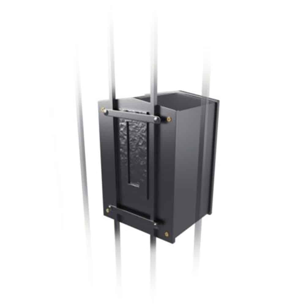 Vertical Letter Slot Gate Mounted External Letterbox Chelsea