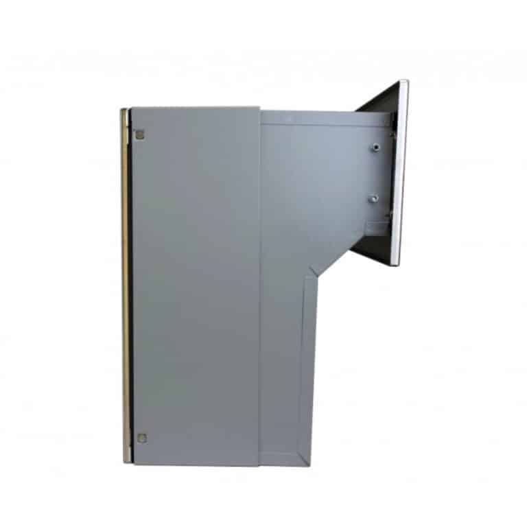 F-041 Letterbox Large Through the Wall Stainless Steel | Letterbox4you