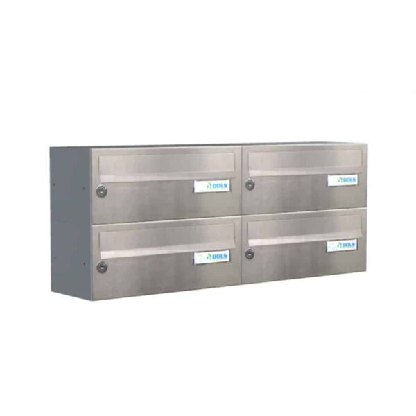 City Hall LBD-015 Internal Wall Mounted Stainless Steel Communal Post ...