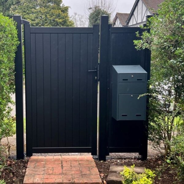 Post and Parcel Box for Gates and Fences - Sigma Rear Access | Post ...