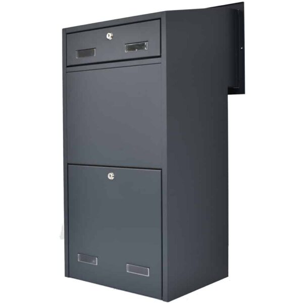 High Capacity Parcel Box for Gates and Fences Lockable Weatherproof ...