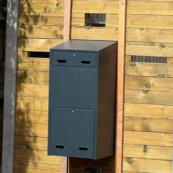 Post and Parcel Box for Gates and Fences - Sigma Rear Access | Post ...