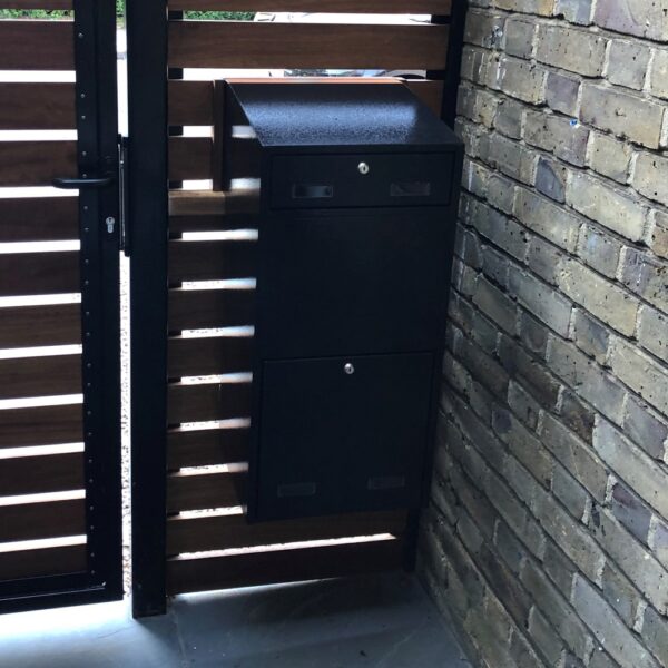 Post and Parcel Box for Gates and Fences - Sigma Rear Access | Post ...