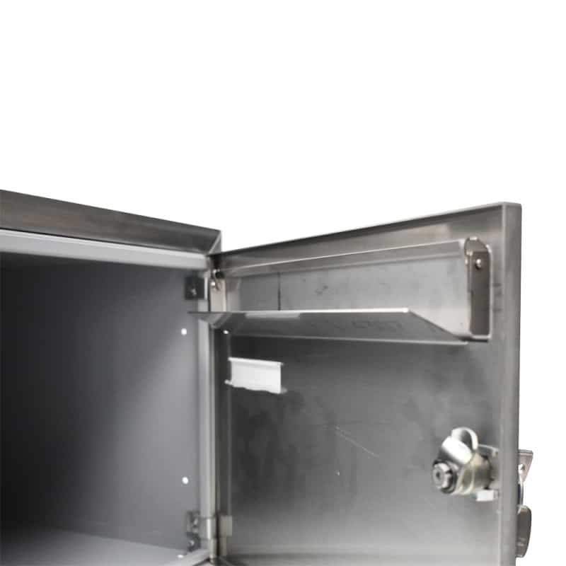 LBD-21 Front Access Recessed Mounted Letterbox with Fitting Trim