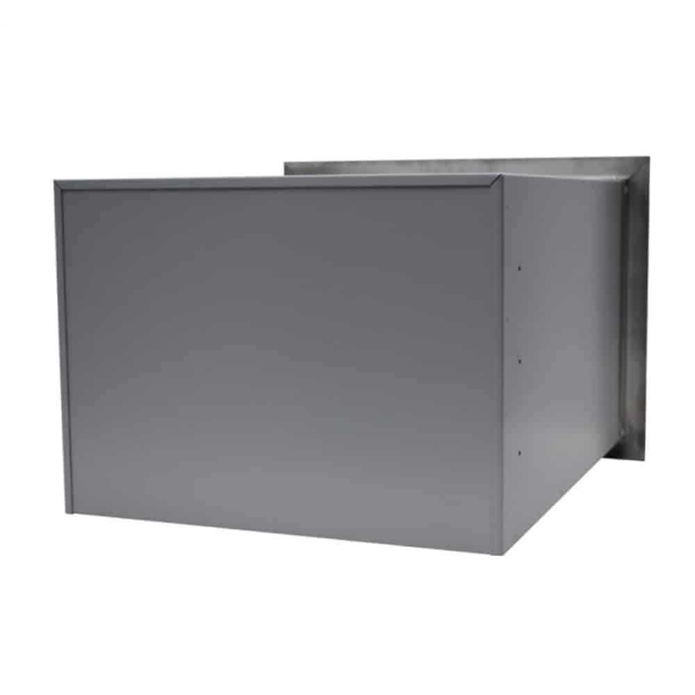 LBD-21 Front Access Recessed Mounted Letterbox with Fitting Trim