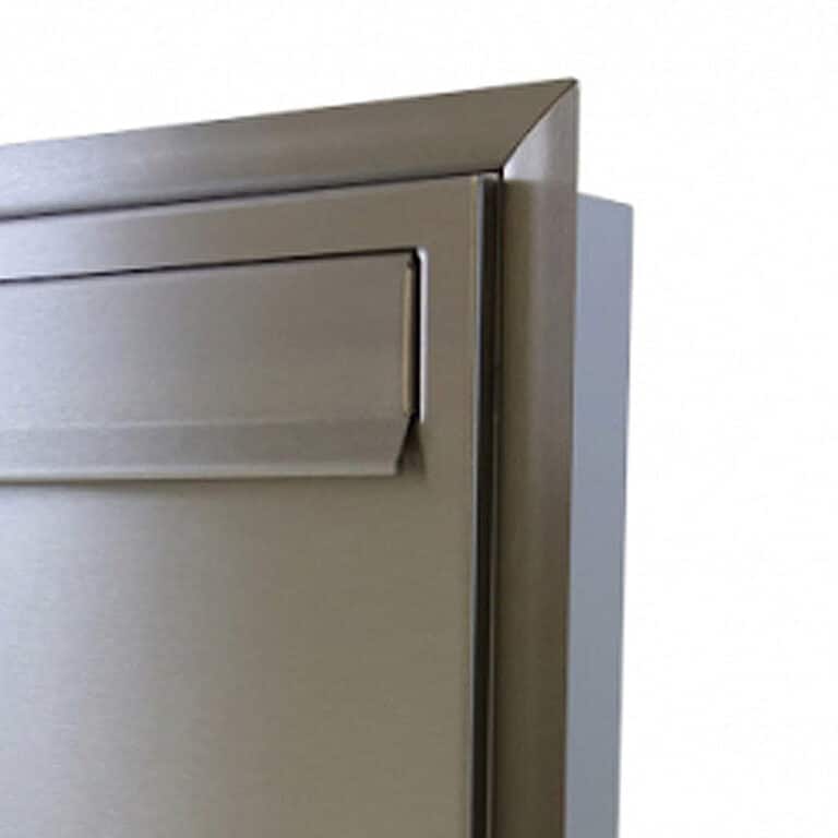 LCD-01 Front Access Recessed Mounted Letterbox with Fitting Trim