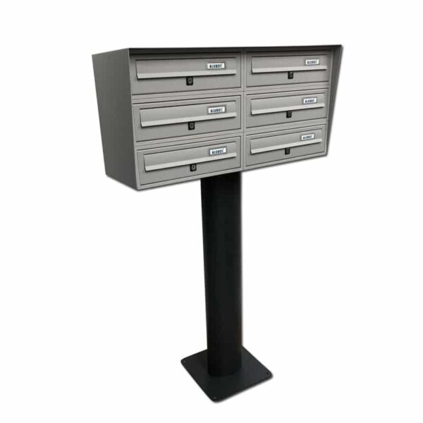 Freestanding Letterbox for Flats and Offices External Lockable - Tocco ...