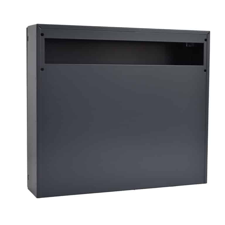 Metal Post Box for Gates and Fences Lockable Weatherproof - LAD-050 ...