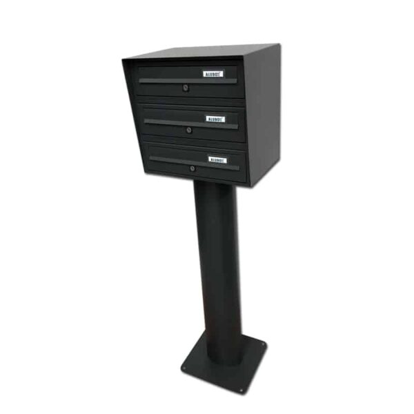 Freestanding Letterbox for Flats and Offices External Lockable - Tocco ...