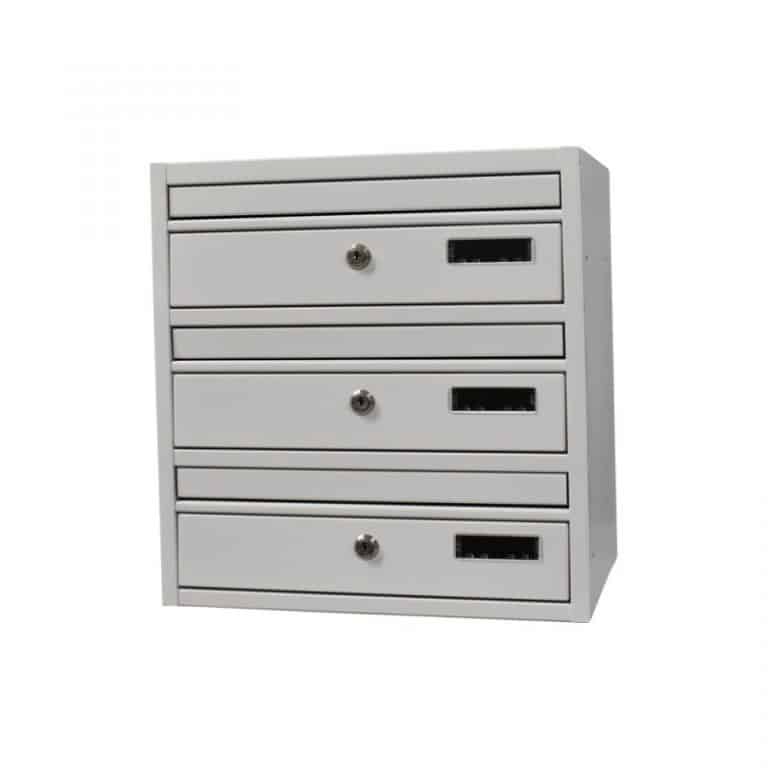Post Boxes for Flats Free Standing Internal Locking - Urban Easy E1 ...