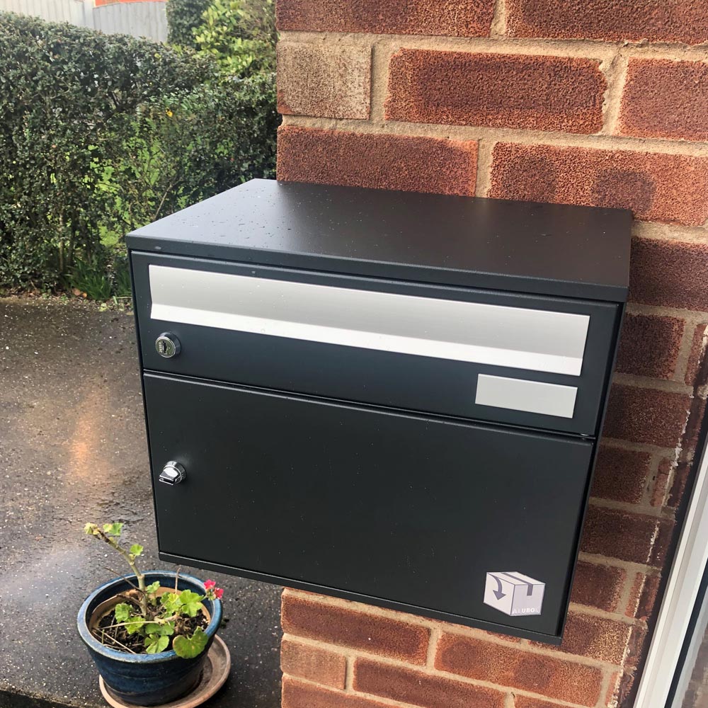 Wall Mounted Parcel Box for Home Internal or External Locking ...