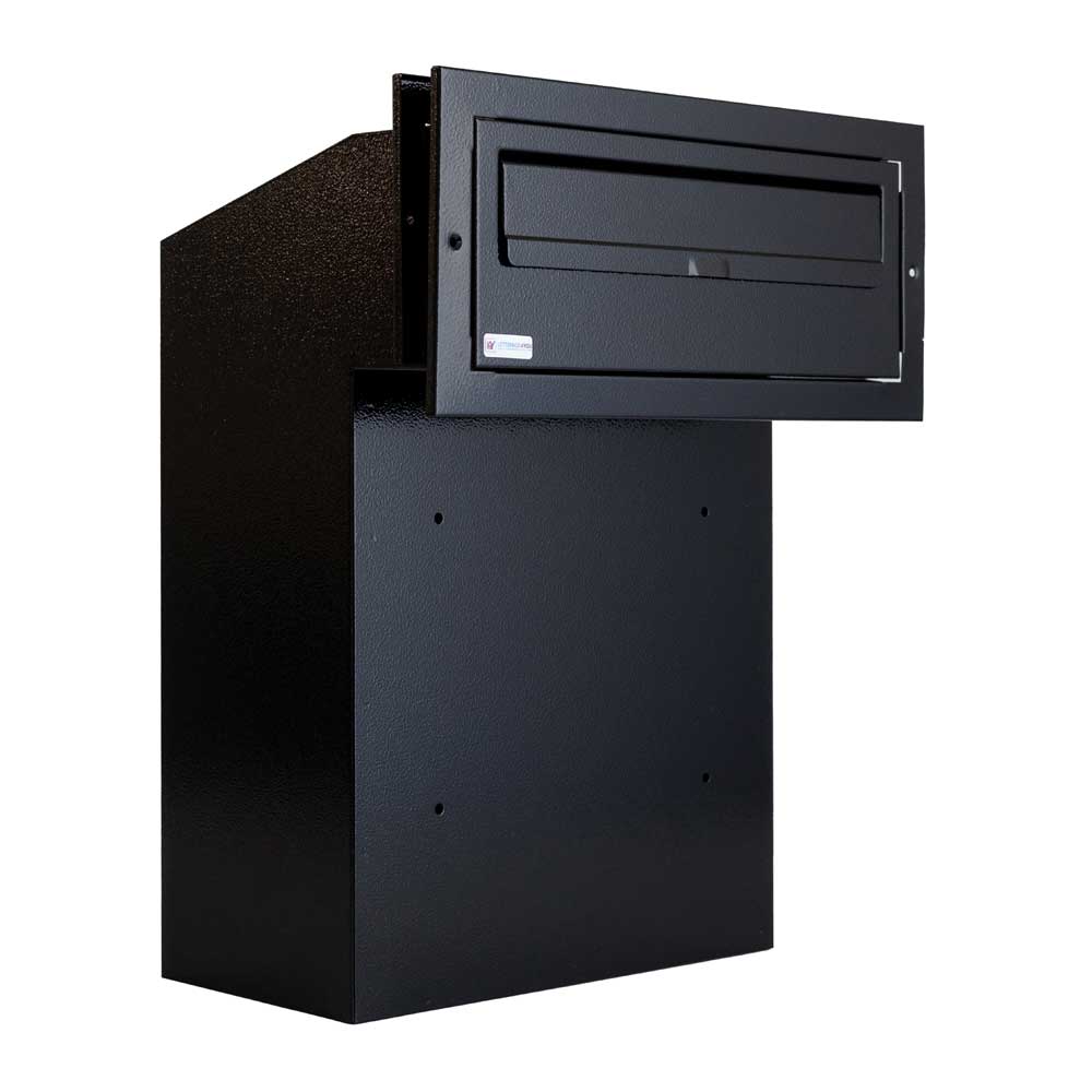 Gatehouse W3-2 Post Box For Gates & Fences Rear Access With Trim | Post ...