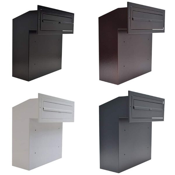 Gate Post Box | Individual Rear Access Letterboxes | Letterbox4you