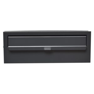 Through Wall Letterbox Locking Weatherproof Galvanised Steel - SM ...