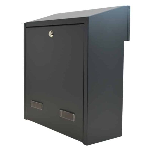 Gatehouse W3-3 Large Post Box For Gates & Fences Rear Access | Post ...