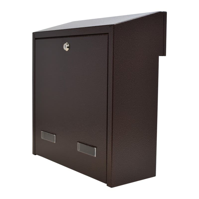 Gatehouse W3-3 Large Post Box For Gates & Fences Rear Access | Post ...