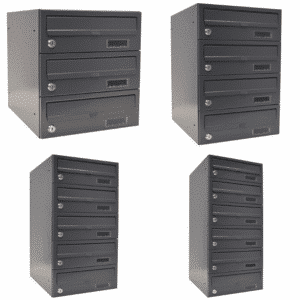 Beta Parcel Boxes With Integrated Letterboxes For Flats And Offices ...