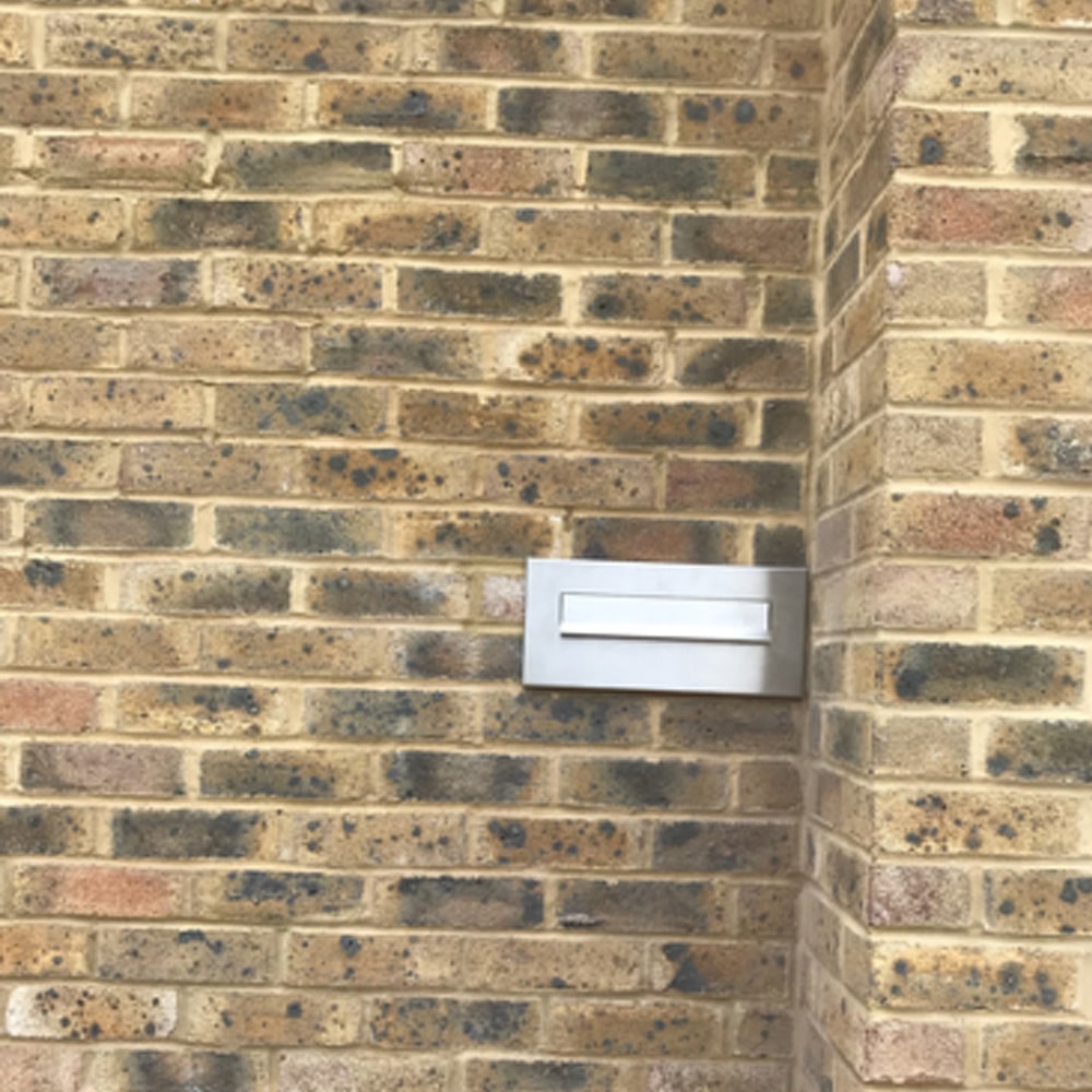 LDD-042 Powder Coated Telescopic Through The Wall Letterbox