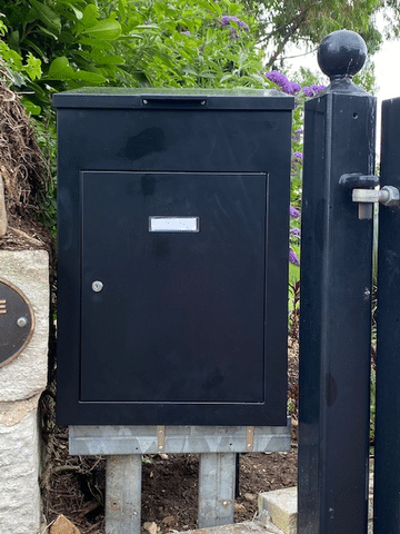 Delta XL External Wall Mounted Parcel Drop Box | Post Boxes For Sale