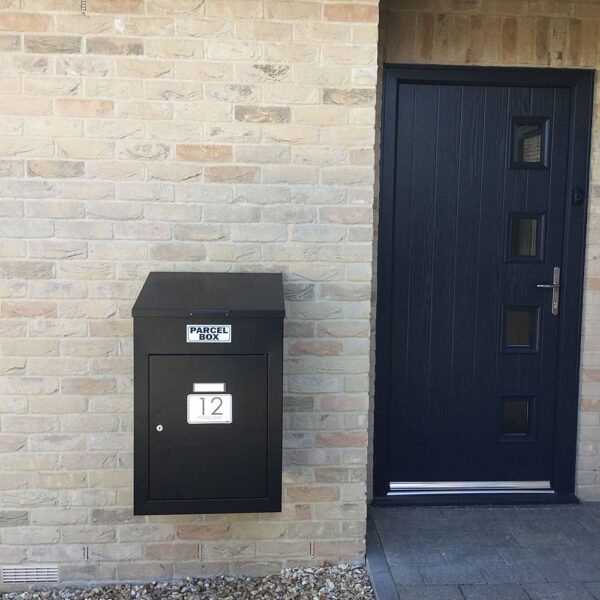 Wall Mounted Parcel Box for Home Large External Locking Weatherproof ...