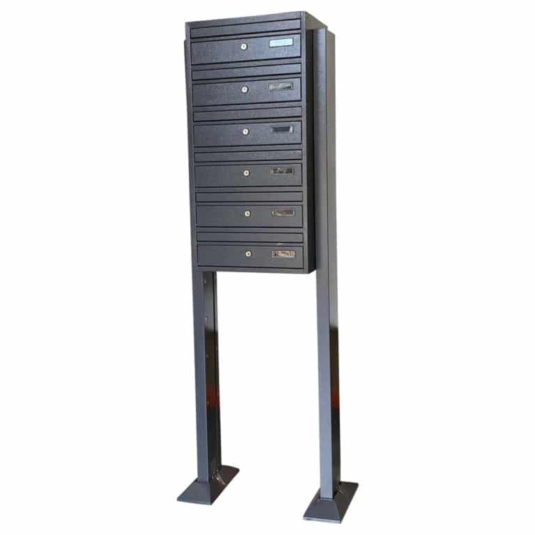 Post Boxes for Flats Free Standing Internal Locking - Urban Easy E1 ...