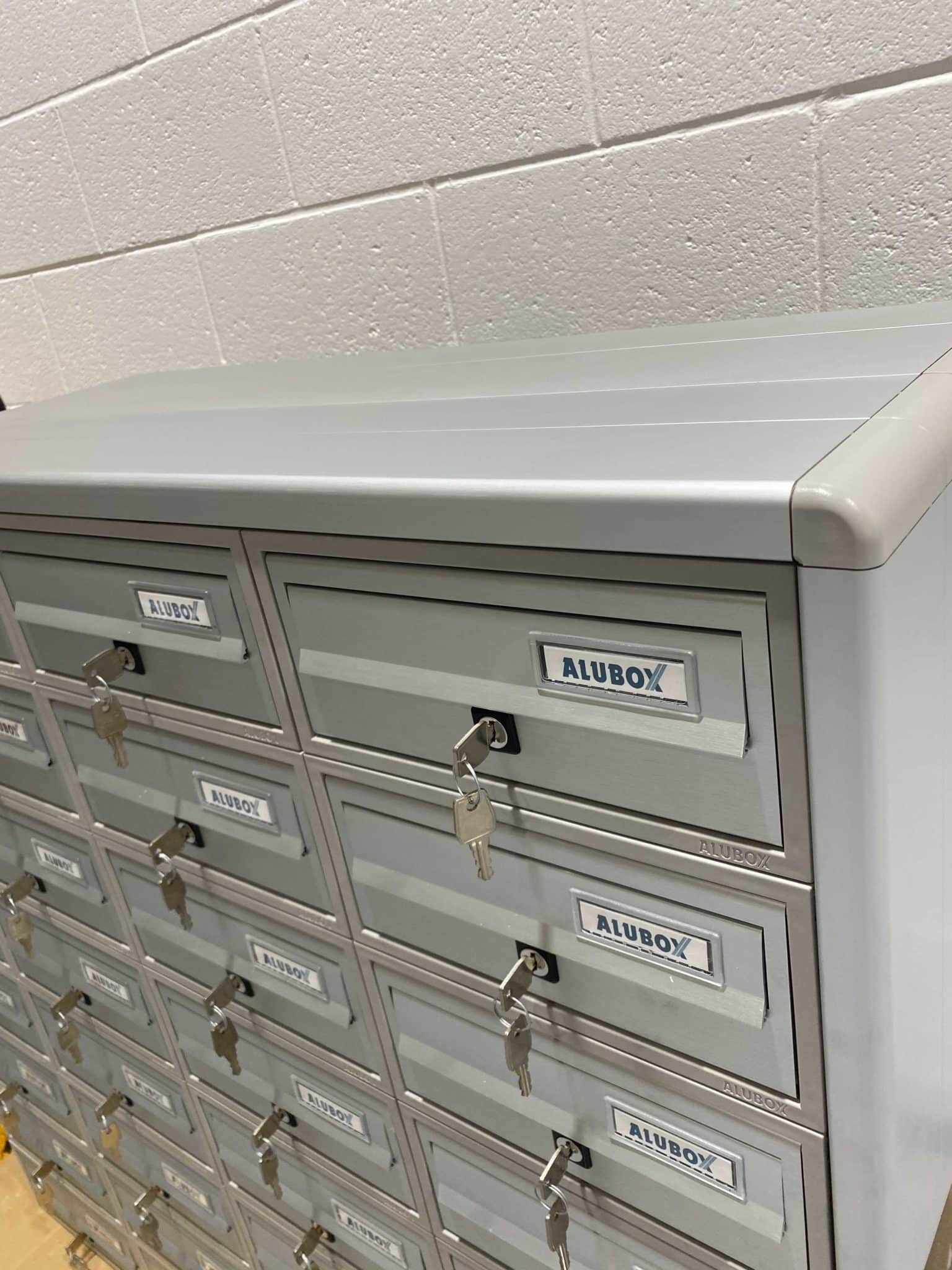Tocco Di Italia Modular 270 Wall Mounted Post Boxes for Flats Anodized ...