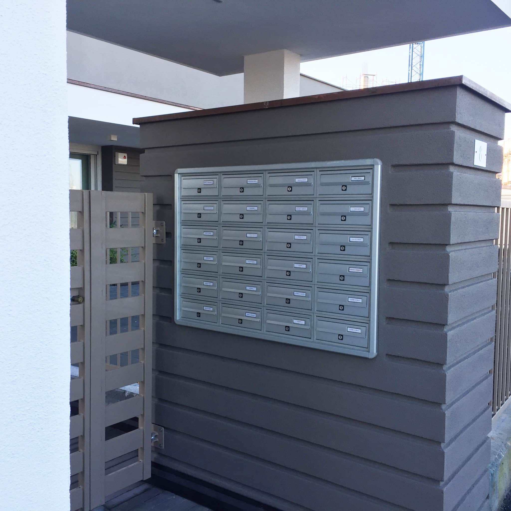 Tocco Di Italia Modular 270 Recess Mounted Post Boxes for Flats | Post ...