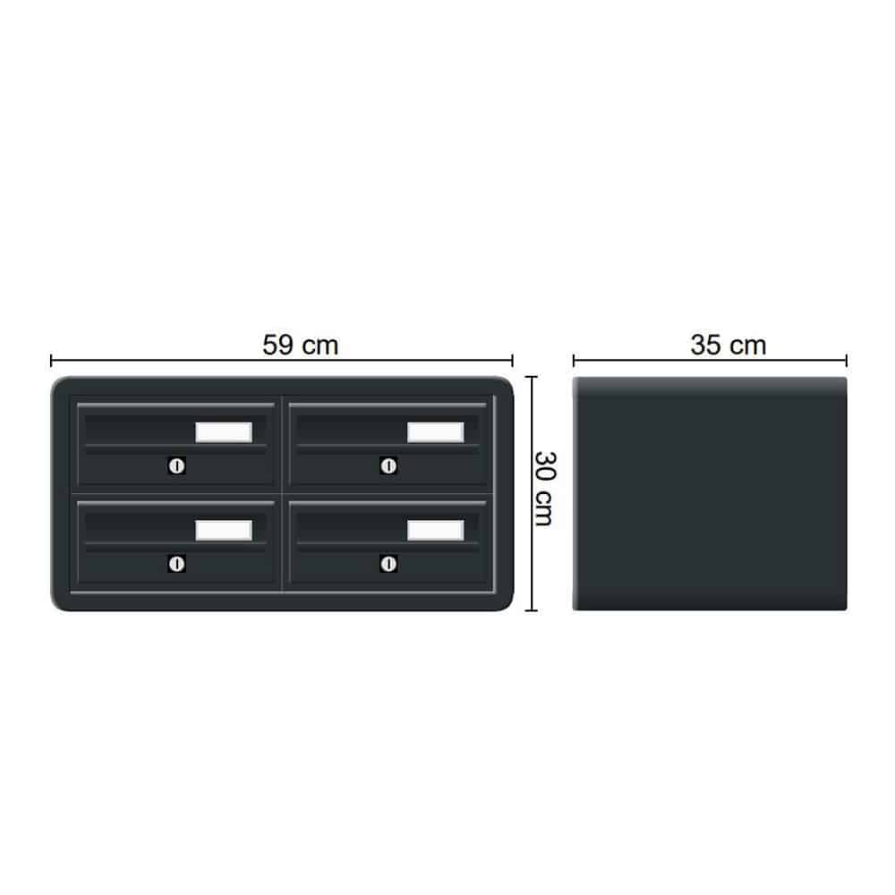 Wall Mounted Letterboxes | High Quality Product | Made In Europe