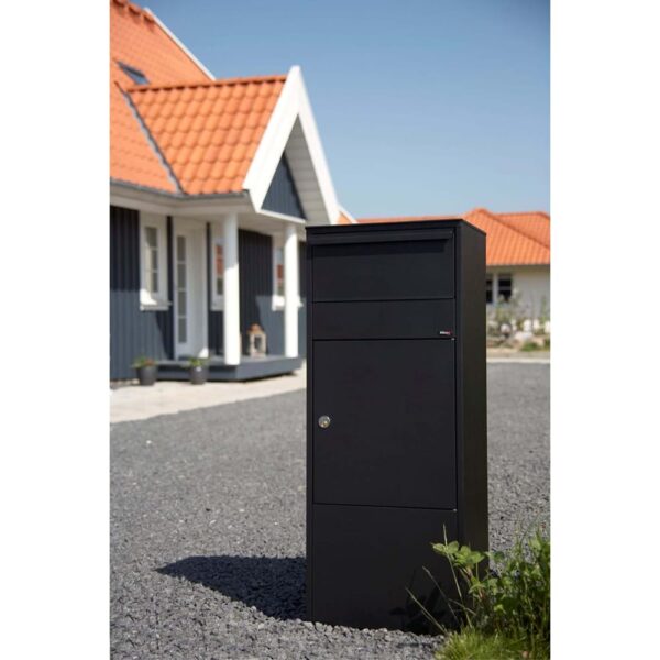 Through The Wall Telescopic Parcel Box Omega Stainless Steel | Post ...