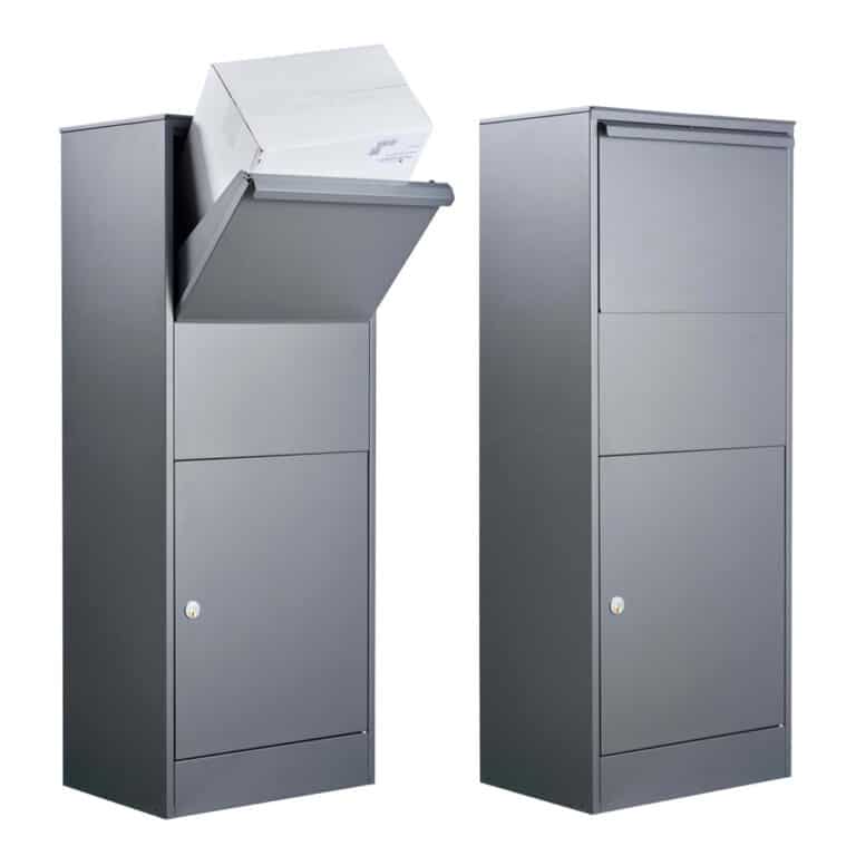 Large Weather Resistant Parcel Box Front Access - Allux 800L