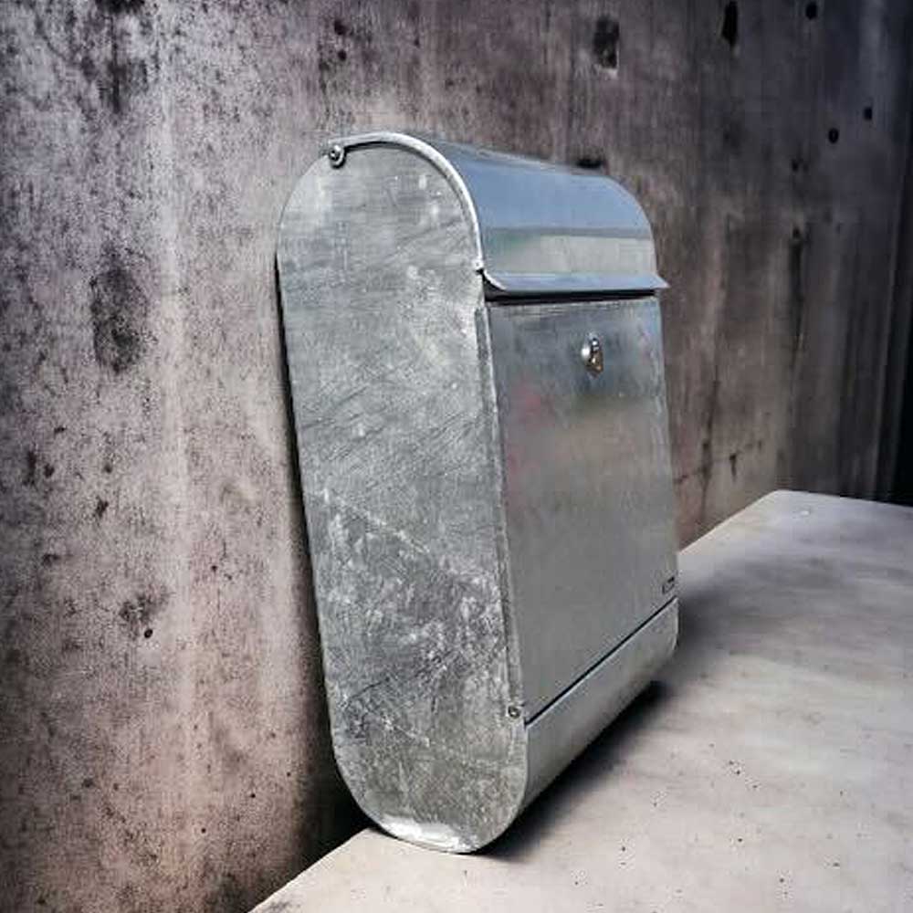 Wall Mounted House Post Box Locking Weatherproof Letterbox - Allux 9000 ...