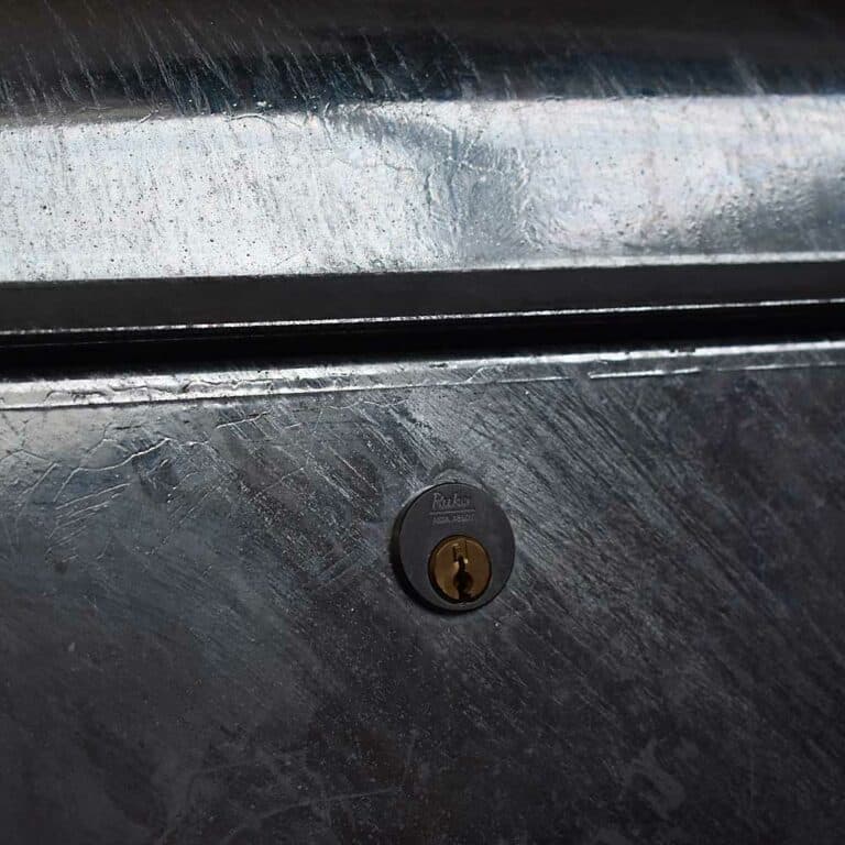 Wall Mounted House Post Box Locking Weatherproof Letterbox - Allux 9000 ...