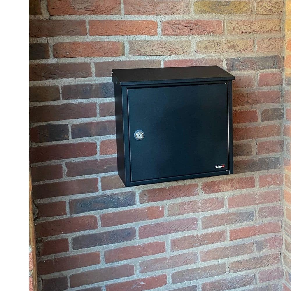 Wall Mounted Post Box for Home External Locking Weatherproof - Allux ...