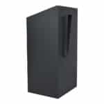 W3-7 Vertical Railing Mounted Rear Access Post Box | Post Boxes For Sale