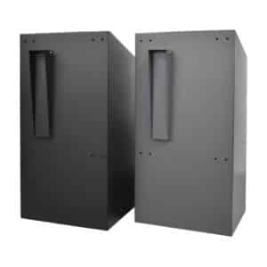 W3-7 Vertical Railing Mounted Rear Access Post Box | Post Boxes For Sale