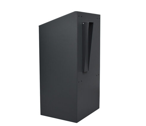 W3-7 Vertical Railing Mounted Rear Access Post Box | Post Boxes For Sale