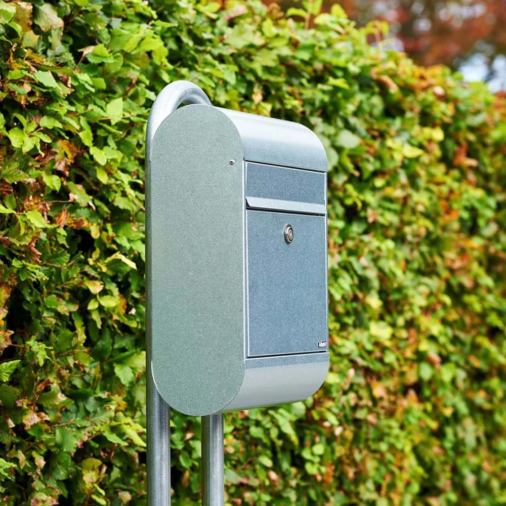 Outdoor Wall Mounted Stylish Post Box - Allux 6000