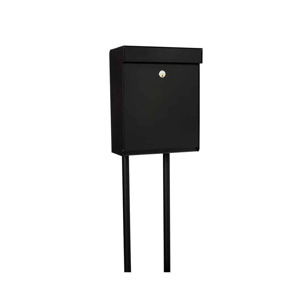 Secured External Free Standing Post Box - Allux Grundform Villa
