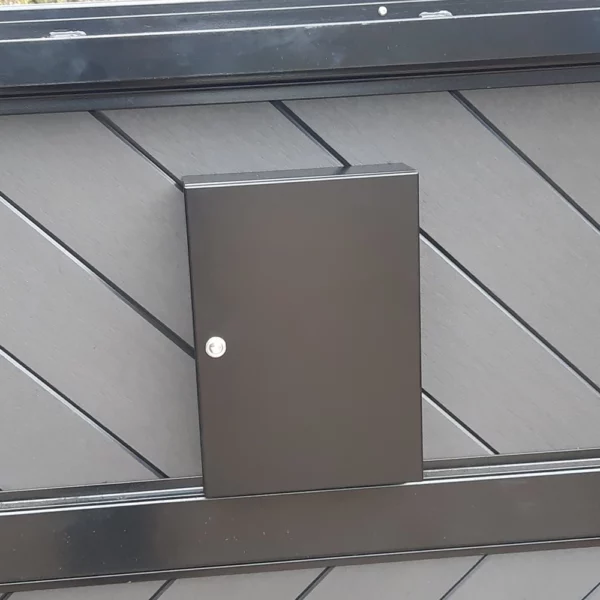 Letterbox for Gates and Fences Rear Access - Guardhouse LCD-050 | Post ...