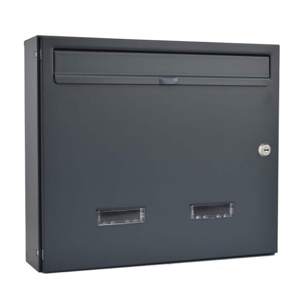 Communal Post Box for Flats Internal or External Locking Galvanised ...