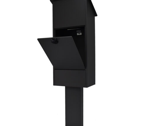 Gustaf Rear Retrieval Free Standing Outdoor Large Post Box | Post Boxes ...