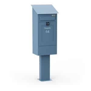 Gustaf Rear Retrieval Free Standing Outdoor Large Post Box | Post Boxes ...