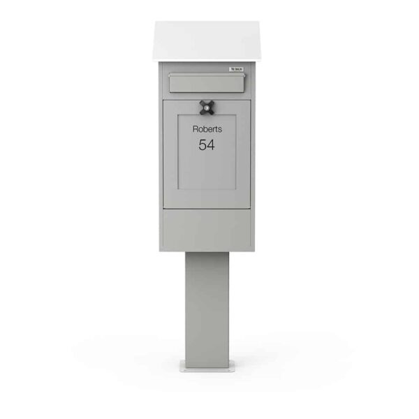 Gustaf Rear Retrieval Free Standing Outdoor Large Post Box | Post Boxes ...