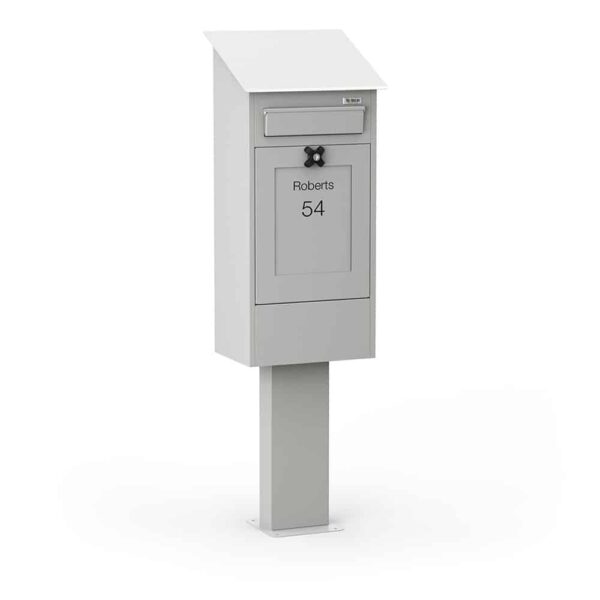 Gustaf Rear Retrieval Free Standing Outdoor Large Post Box | Post Boxes ...