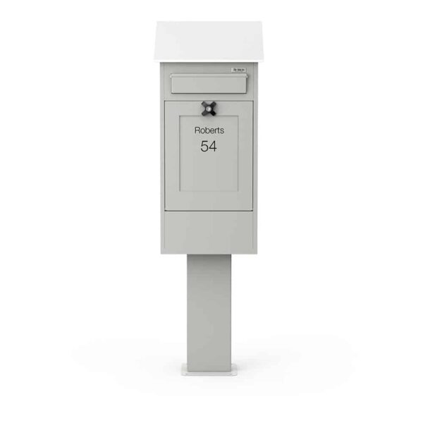 Gustaf Front Retrieval Free Standing Outdoor Large Post Box | Post ...