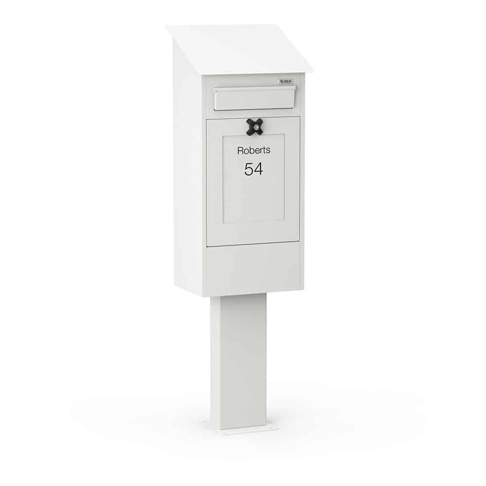 Gustaf Rear Retrieval Free Standing Outdoor Large Post Box | Post Boxes ...