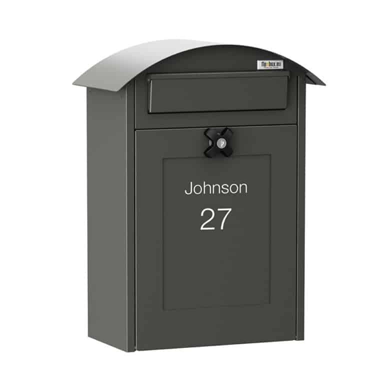 Secured Outdoor Large Free Standing Post Box - Albertina